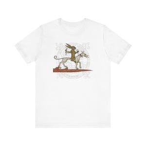 Medieval Rabbit Rides Whatever He Wants - Medieval Marginalia T-shirt ...