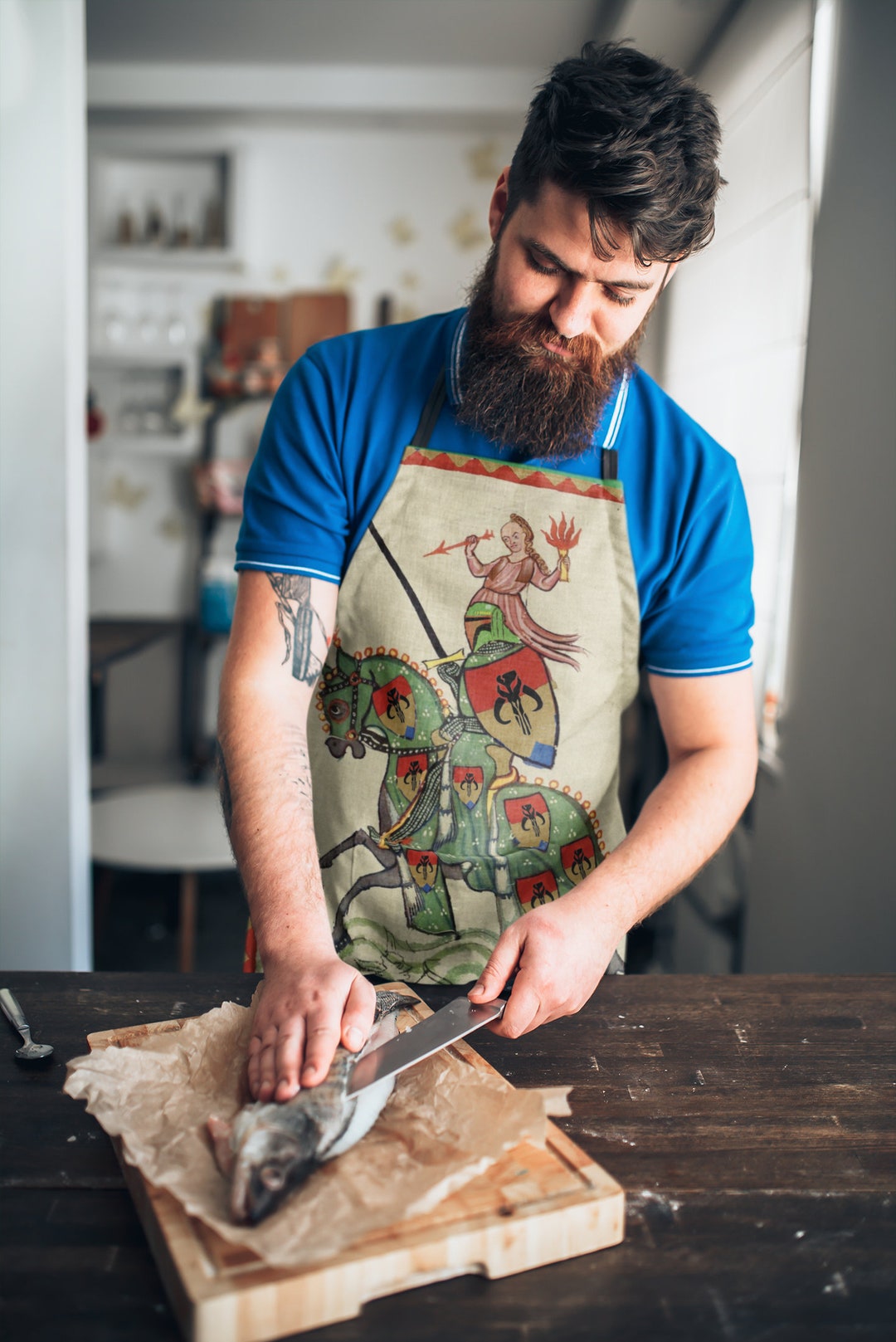 Medieval Mandalorian Apron - Etsy