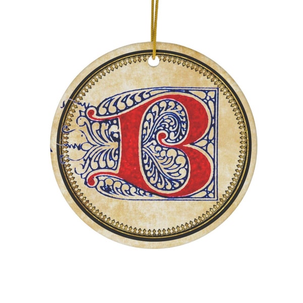 Medieval Letter B - Etsy