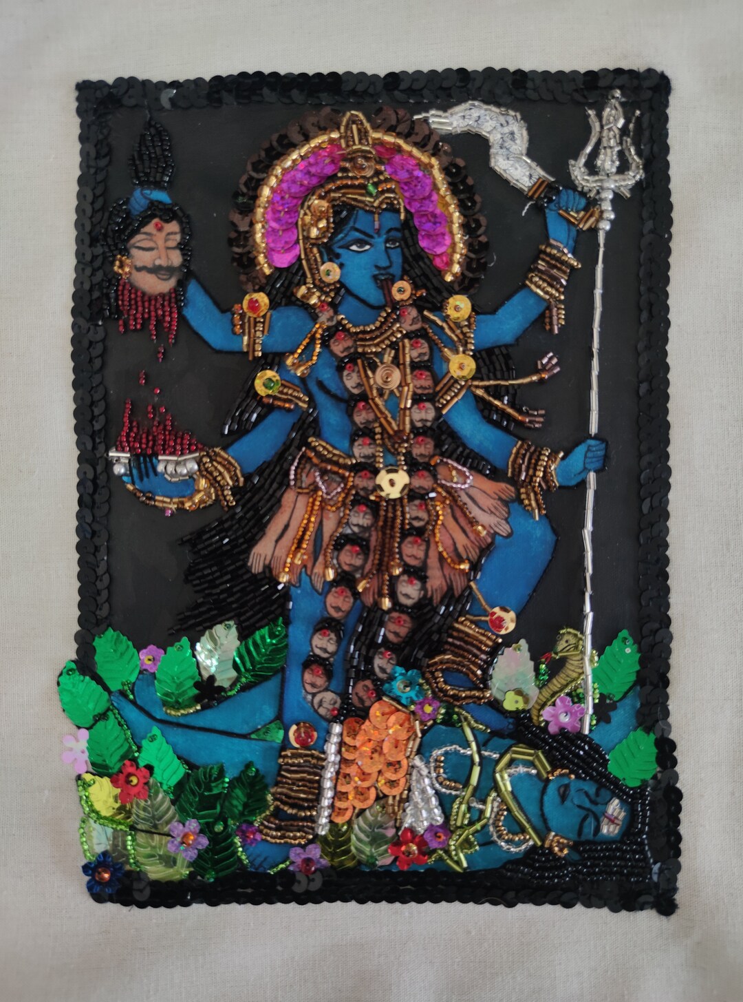 Kali Goddess Original Art - Etsy