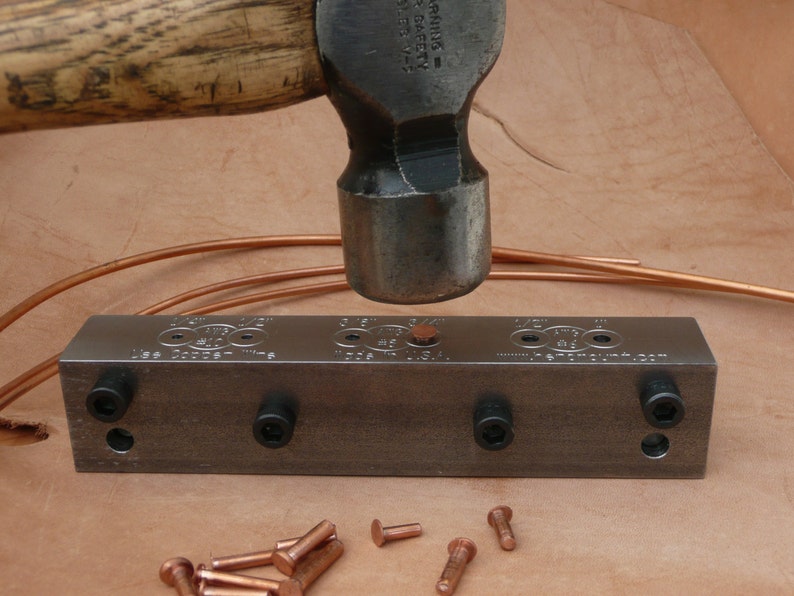 6-8-10 Gauge Rivet Making Tool - Etsy