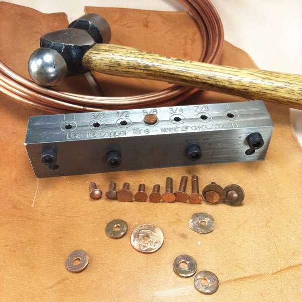 6 Gauge Rivet Making Tool 9 Rivets - Etsy