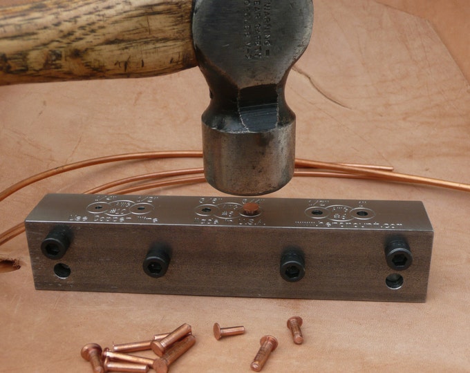 6 Gauge Rivet Making Tool (#9 Rivets) - Etsy