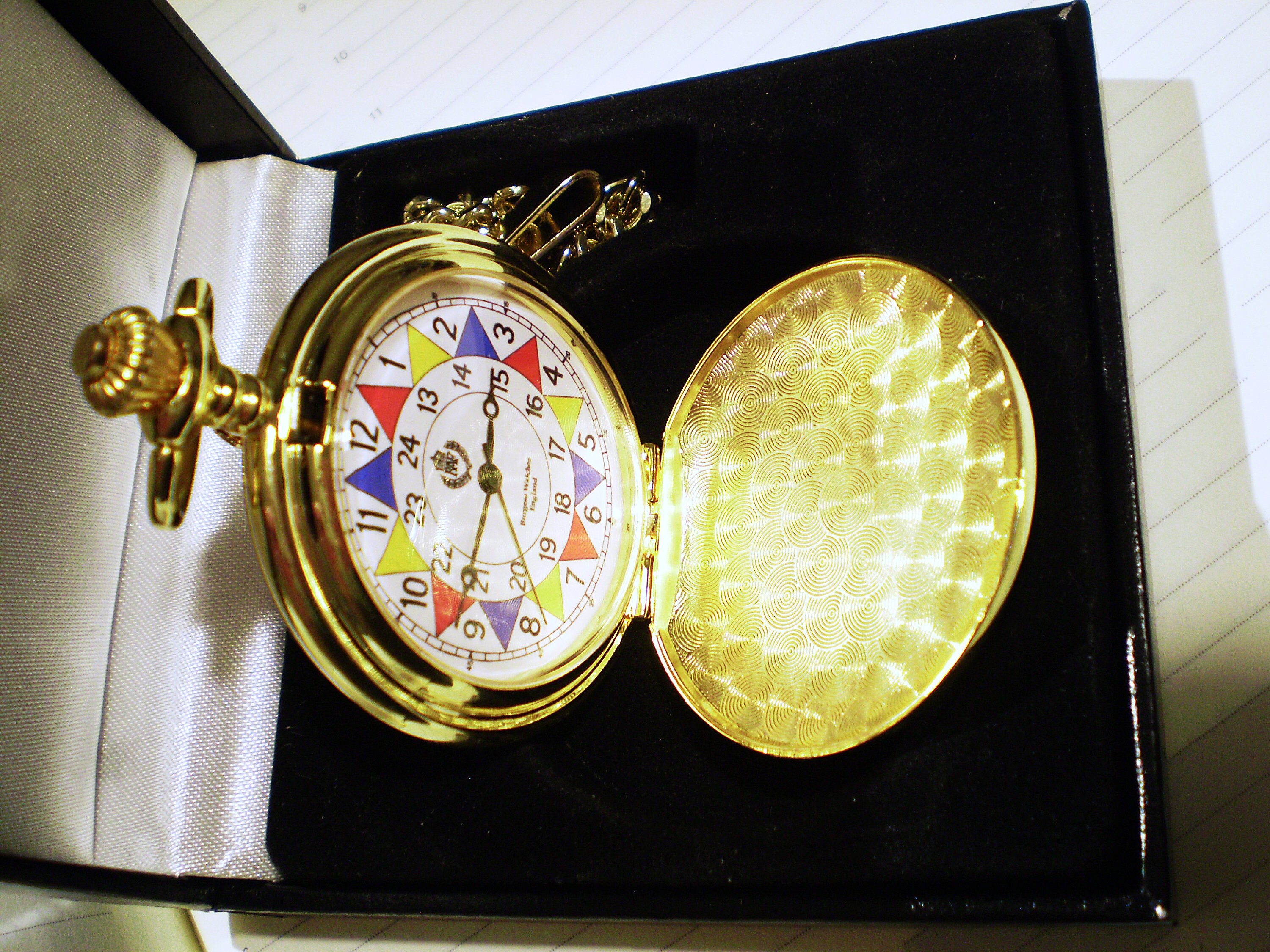 RAF Sector Clock Pocket Watch and Chain. WW2 Operations Room - Etsy