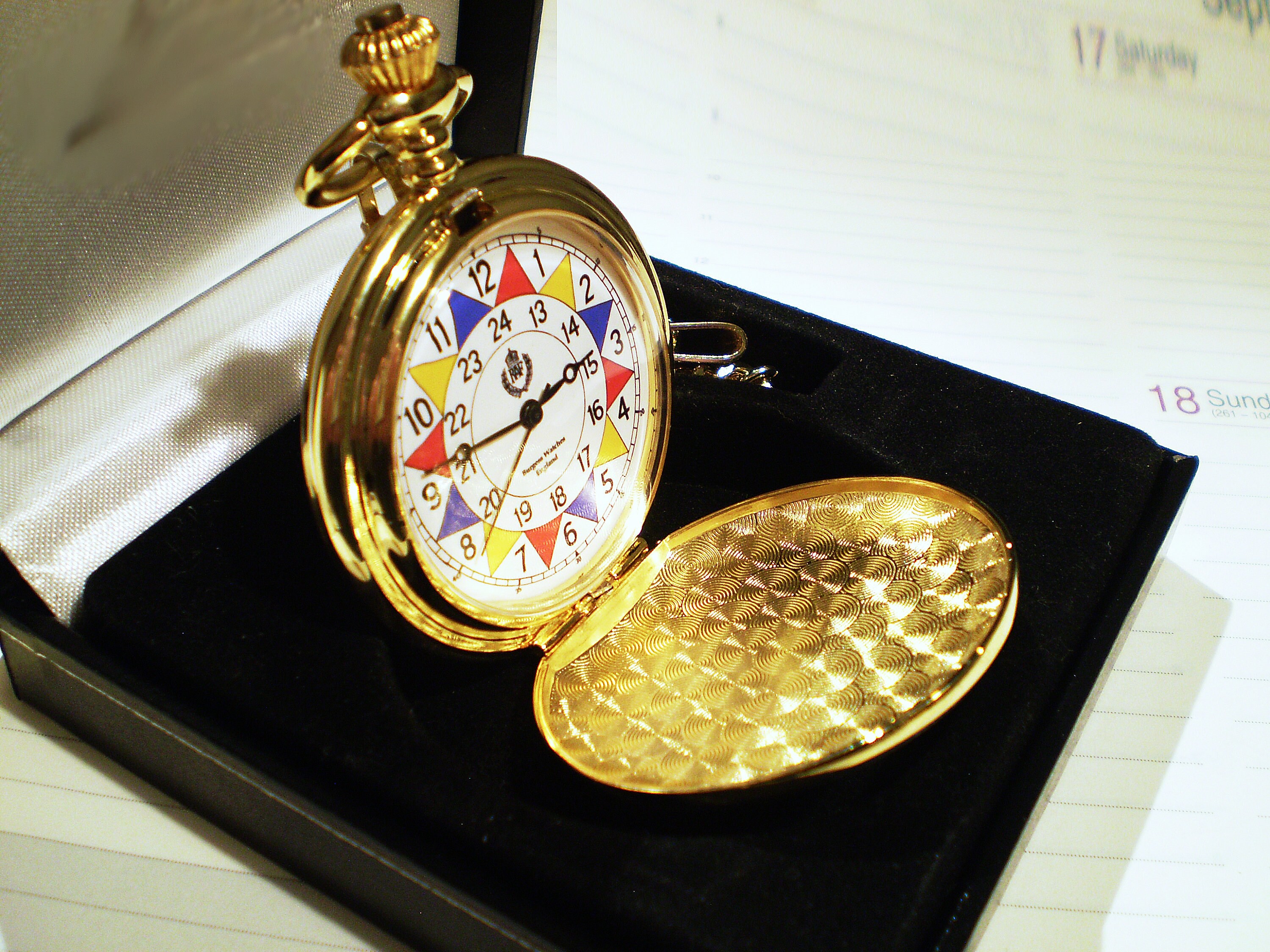 RAF Sector Clock Pocket Watch and Chain. WW2 Operations Room - Etsy