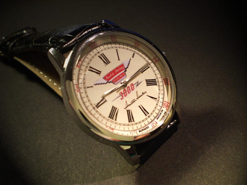Austin Healey 3000 Souvenir Tribute Wrist Watch, Retro Early Style ...