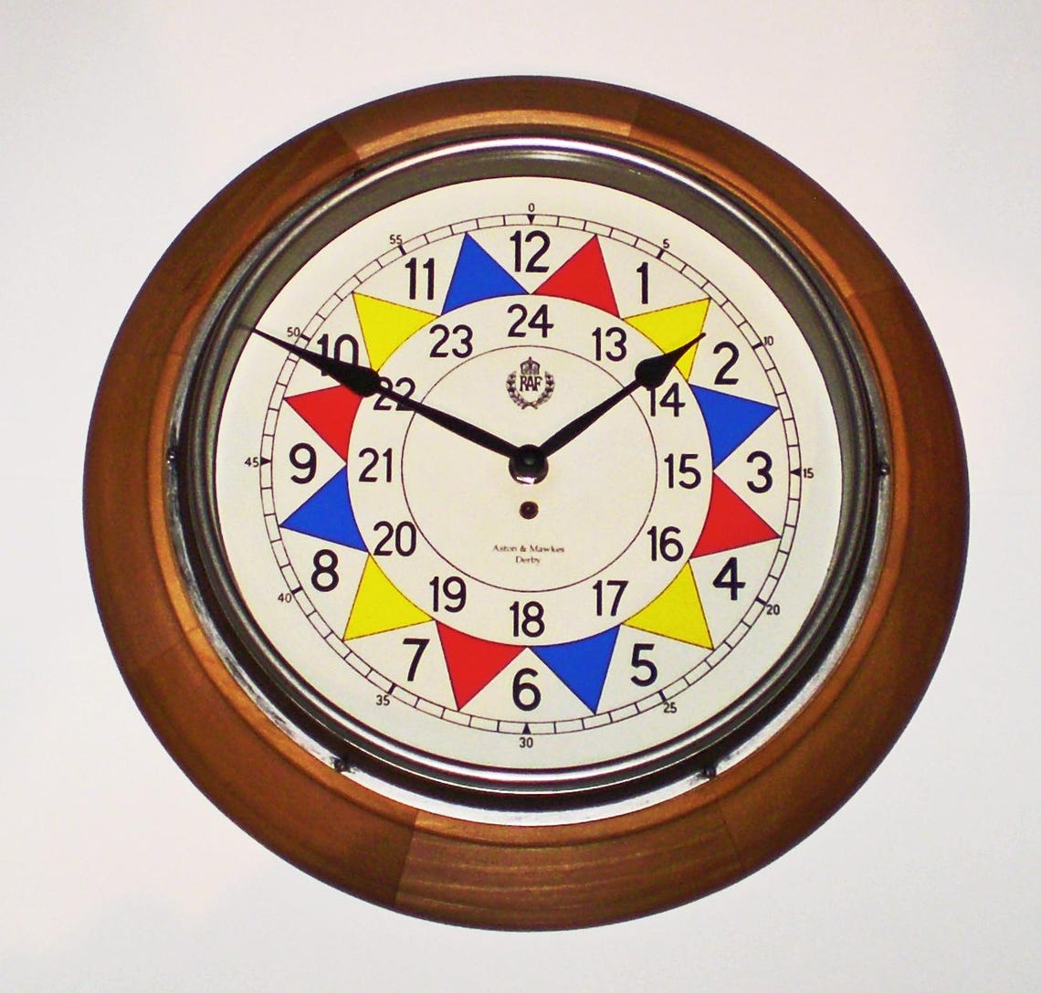 RAF Sector Clock, WW2 Operations Room, Battle of Britain, Replica ...