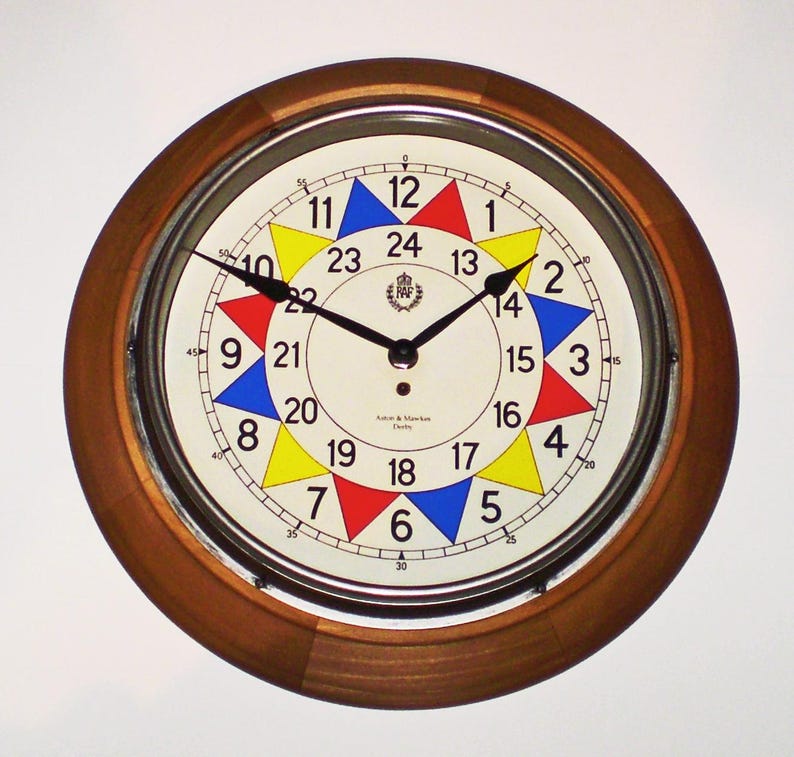 RAF Sector Clock, WW2 Operations Room, Battle of Britain, Replica ...