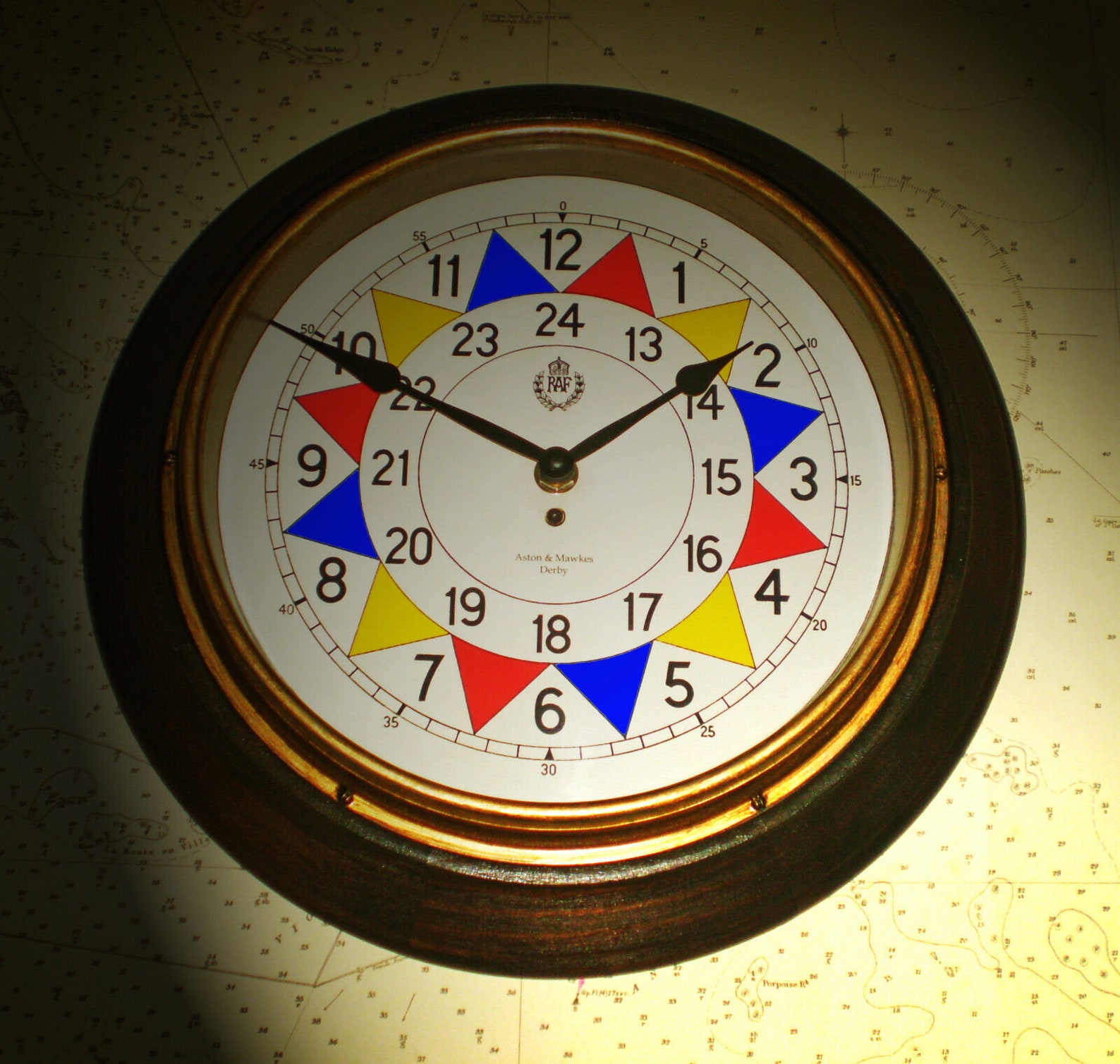 RAF Sector Clock, WW2 Operations Room, Battle of Britain, Replica ...