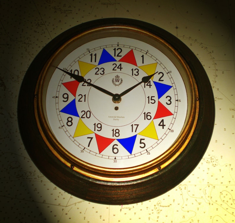 RAF Sector Clock, WW2 Operations Room, Battle of Britain, Replica ...