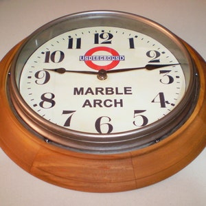 Made to Order London Underground Clock, Customer's Choice Any Station ...