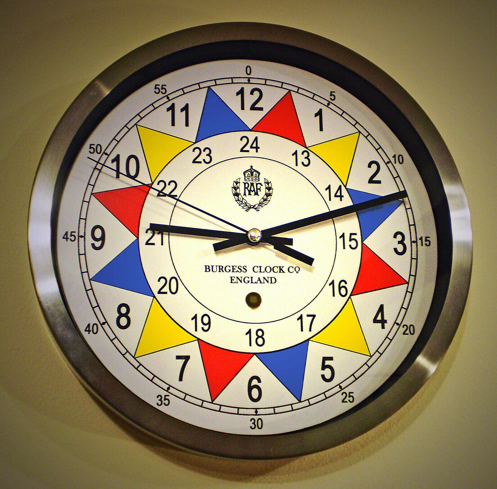 RAF Royal Air Force Operation Room Sector Wall Clock, WW2 1940 Replica ...