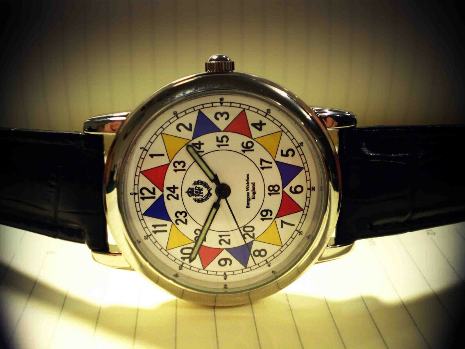 RAF Sector Clock, Wrist Watch. RAF WW2 Operations Room Minature Replica ...