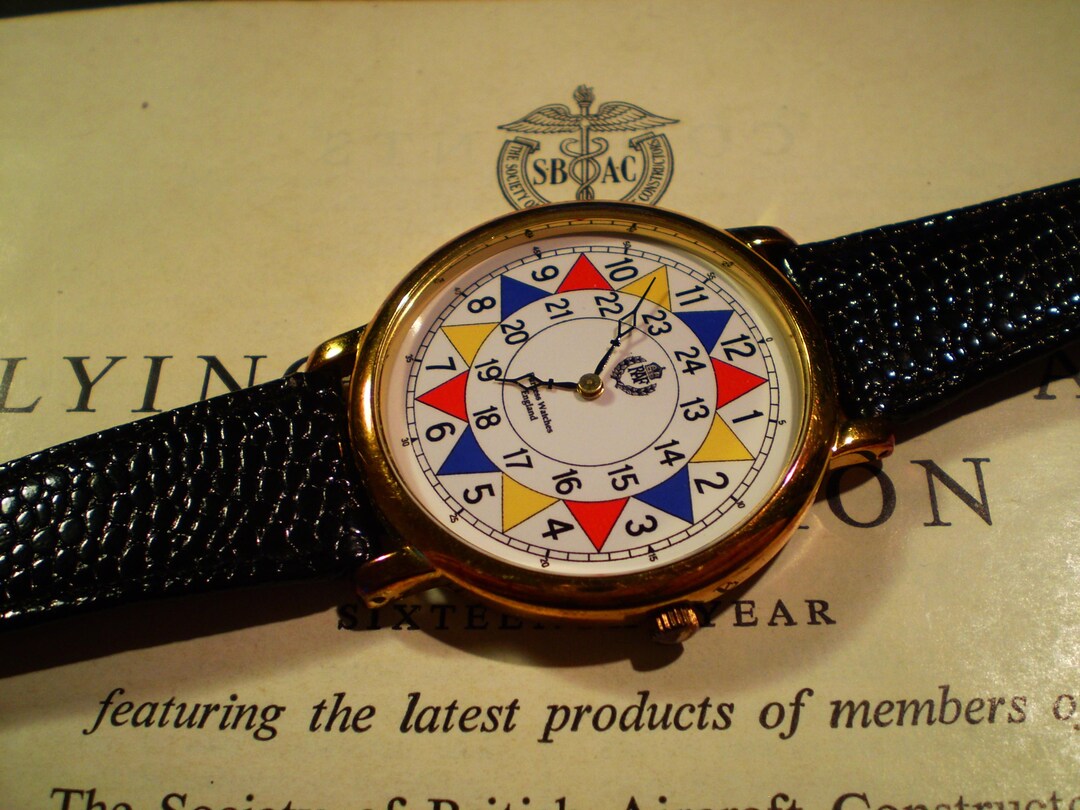 RAF Sector Clock Wrist Watch. WW2 Control Room, Battle of Britain. - Etsy