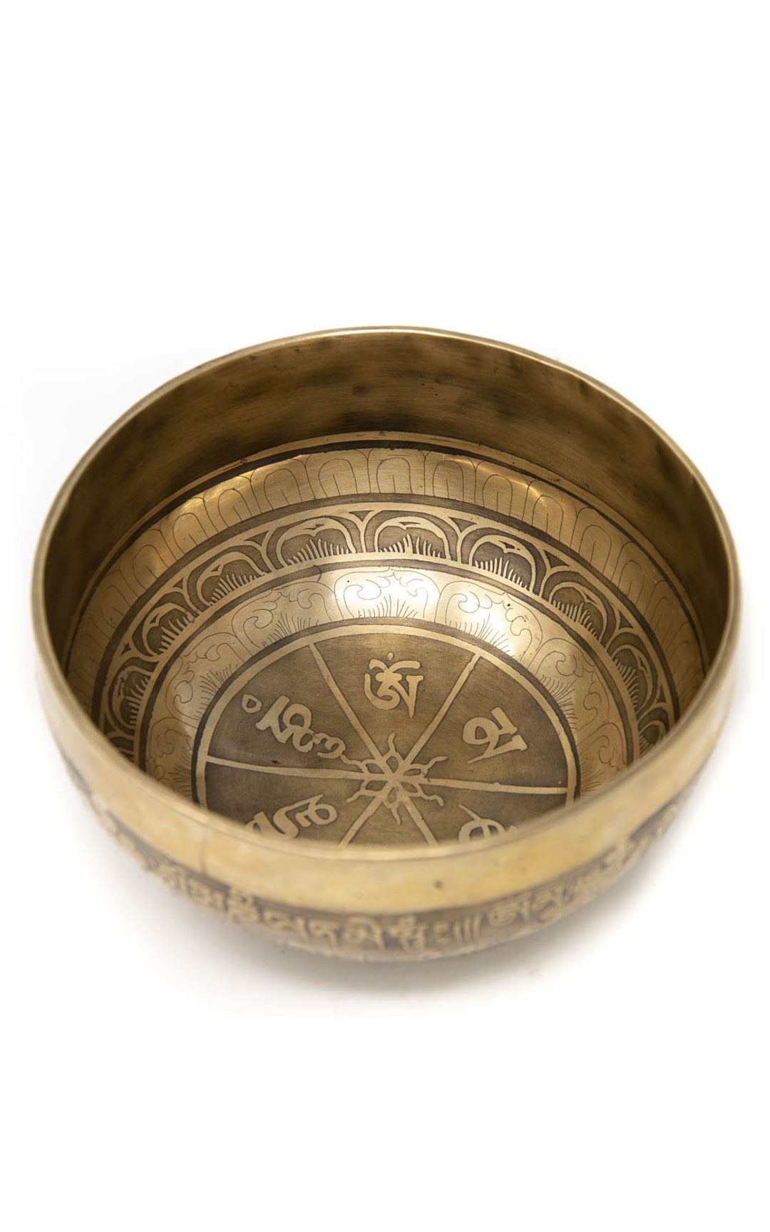 Handmade Tibetan Singing Bowl Spiritual Gifts - Sacred Geometry of ...