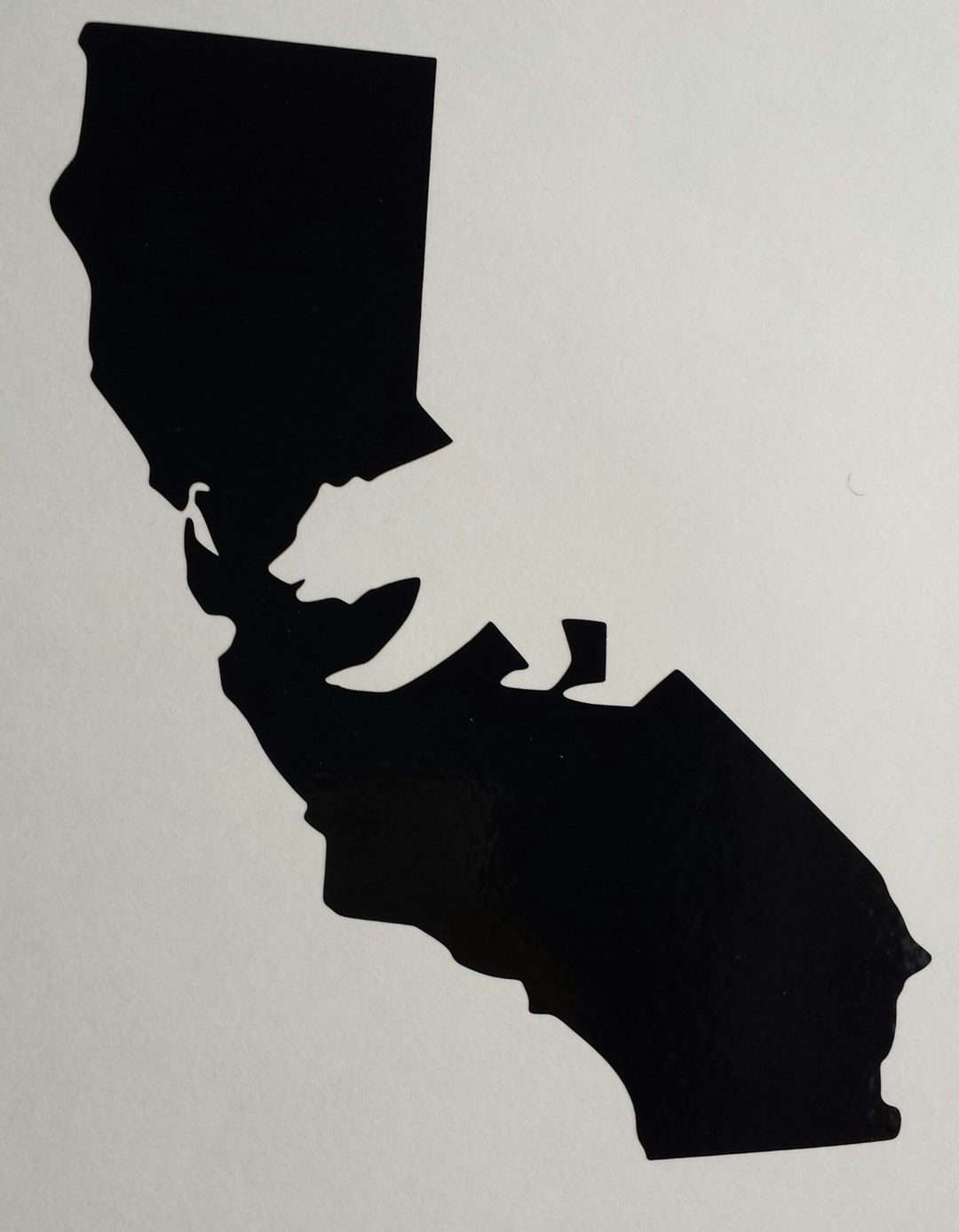 California & Bear Vinyl Decal Sticker - Etsy