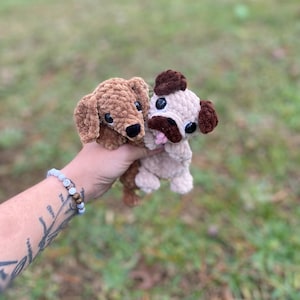 Full Bundle Puppy Pack Mini Snuggler Crochet Patterns Crochet Plushies ...