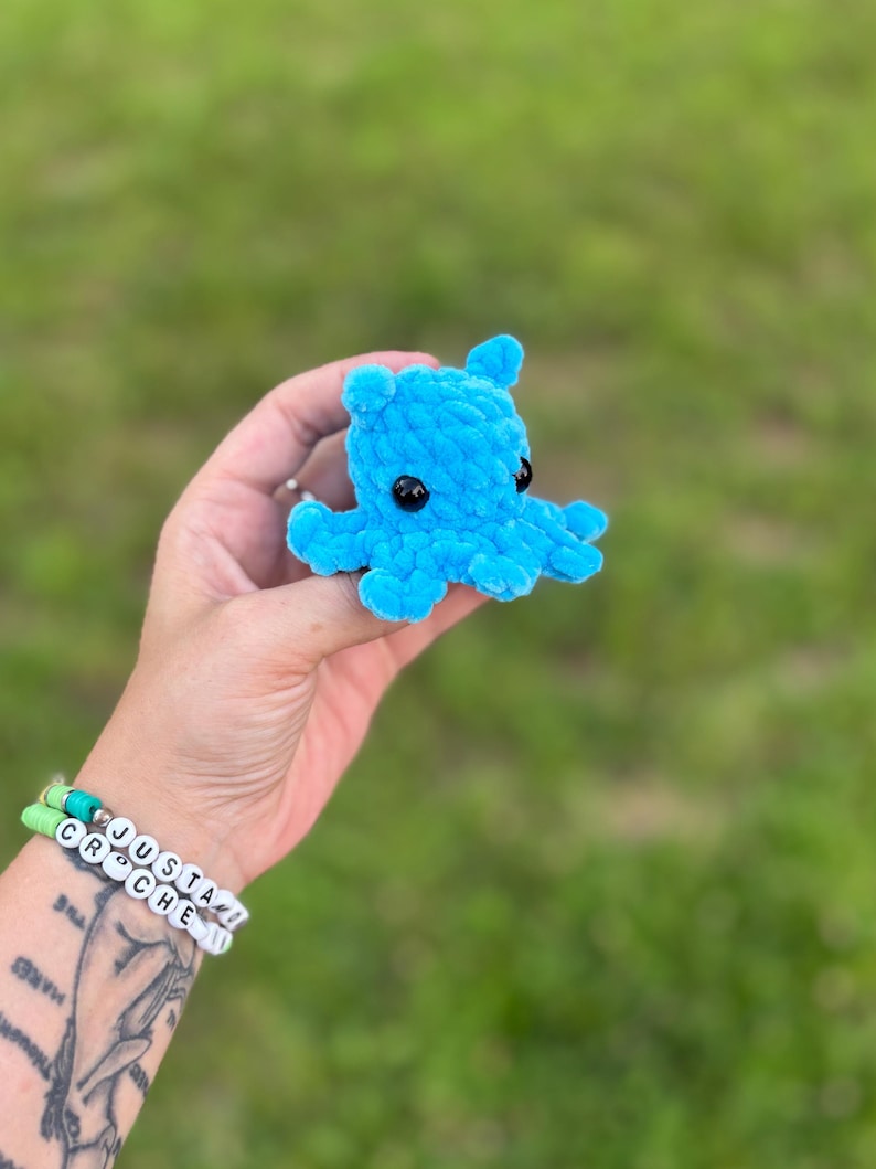 No Sew Mini Dumbo Octopus Crochet Pattern: PDF Plushie Instructions - Etsy