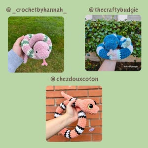 Crochet Baby Snake Pattern (PDF Pattern) - Etsy