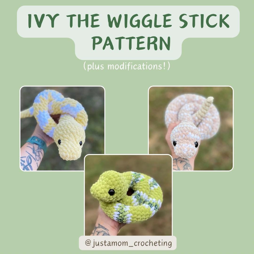Crochet Baby Snake Pattern (PDF Pattern) - Etsy