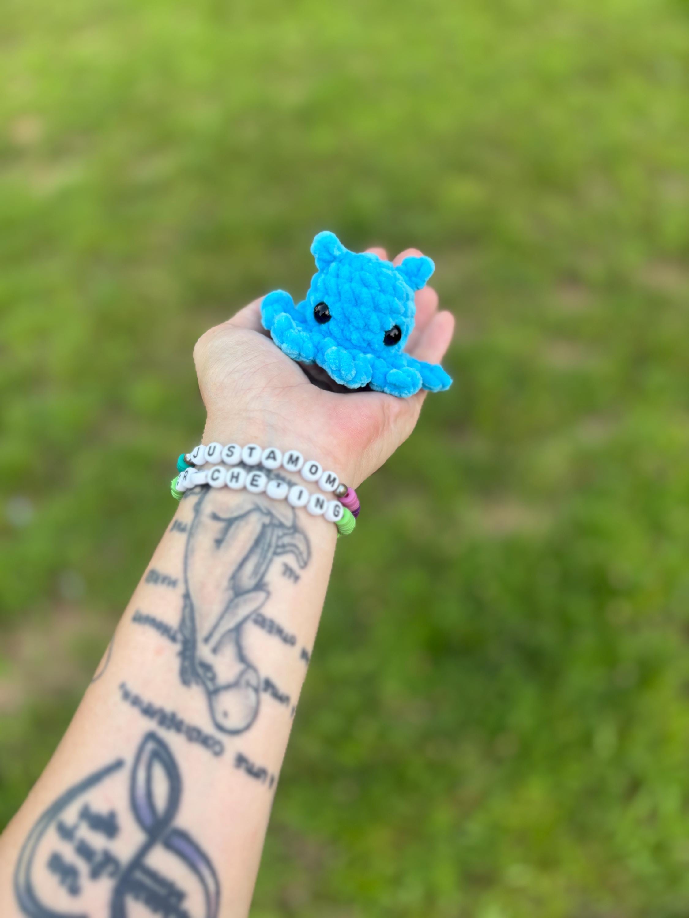 No Sew Mini Dumbo Octopus Crochet Pattern: PDF Plushie Instructions - Etsy