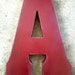 Custom Galvanized Metal Letters Large 20 inch letter | Etsy