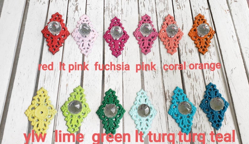 Distressed White Flower Rose Scroll Metal Outlet Cover or - Etsy