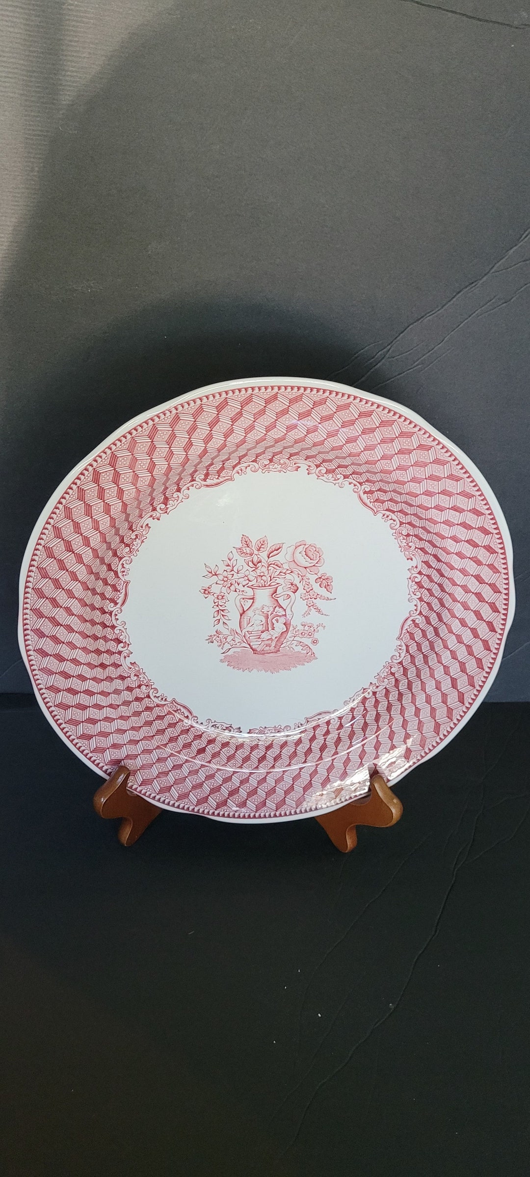 Spode Copeland From Its Cranberry Archive Collection Portland Vase Pink ...