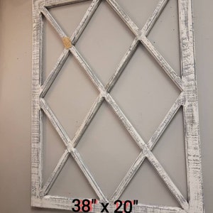 Rustic Wood & Metal Boho Farmhouse Window Church Arch / Window - Etsy