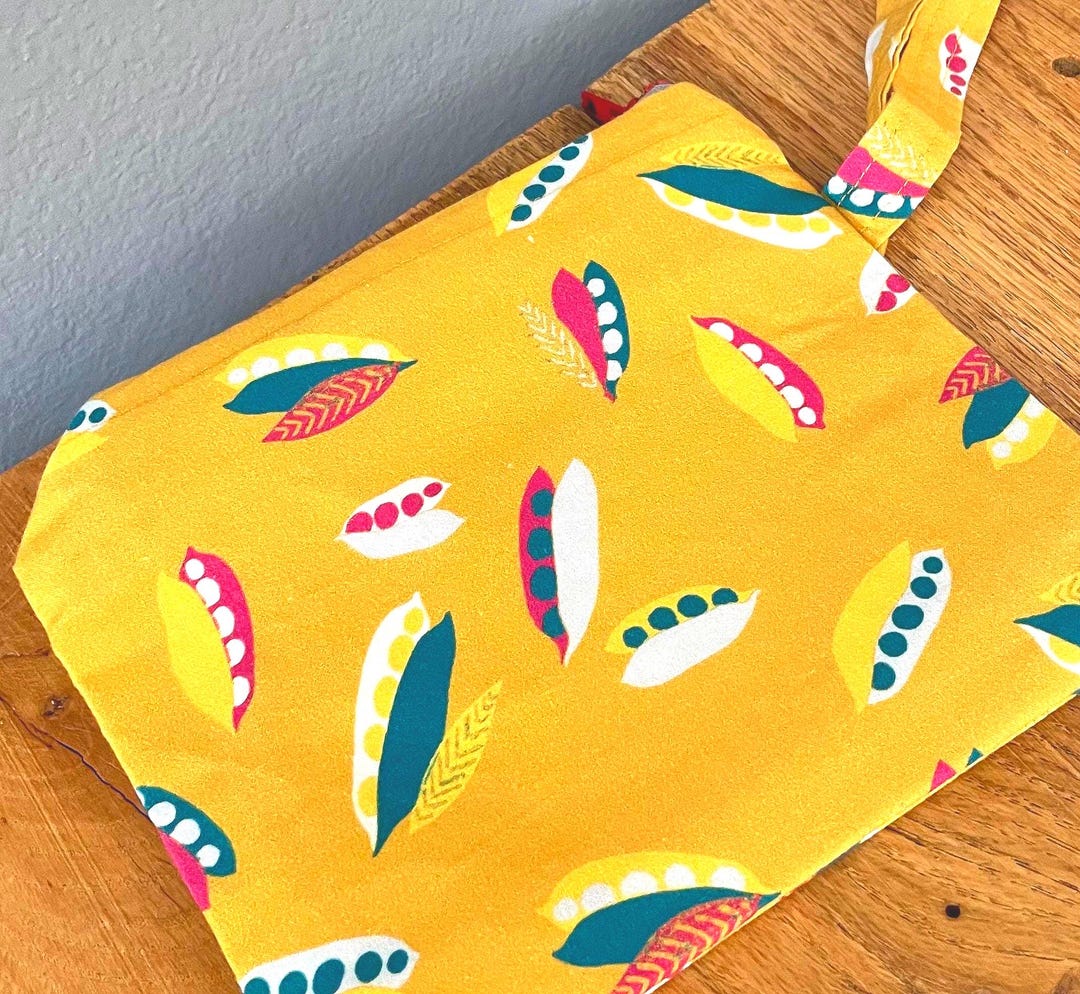 Pea Pods of Every Stripe Zipper Bag With Wrist Strap - Etsy