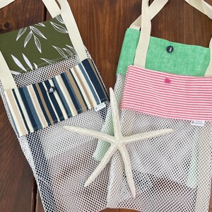 Beachcombing Seashell Collecting Mesh Bags for Adults or Children - Etsy