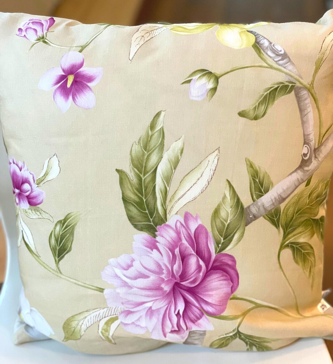 Branch Out Linen Pillow Cover Made With Luxurious Sustainable Fabric - Etsy