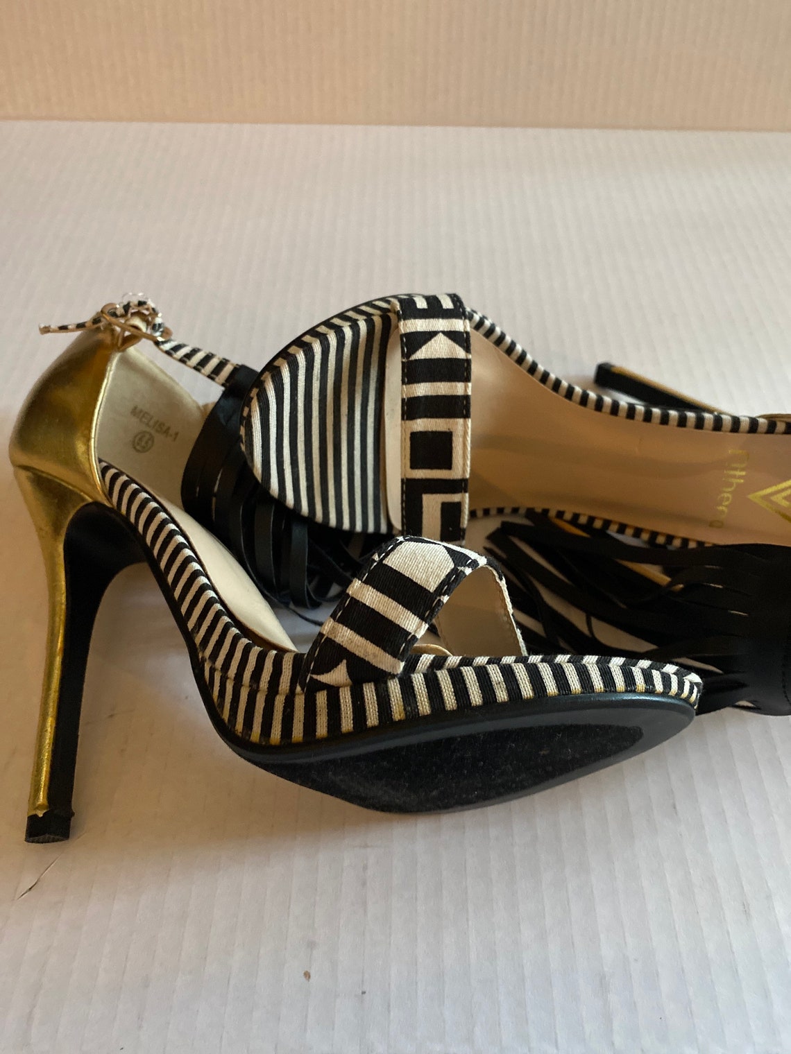 Athena High Heel Fringe 6.5 - Etsy