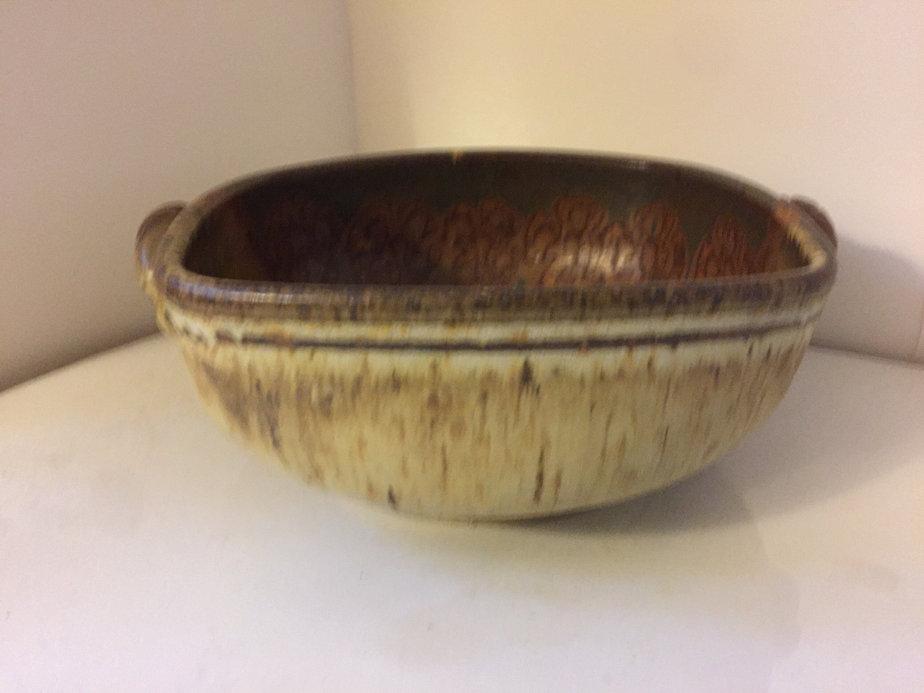 Bol de poterie signé à la main - Etsy France