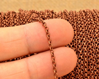 Bulk Copper Chain - Etsy