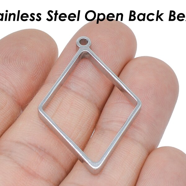 Open Back Bezel - Etsy