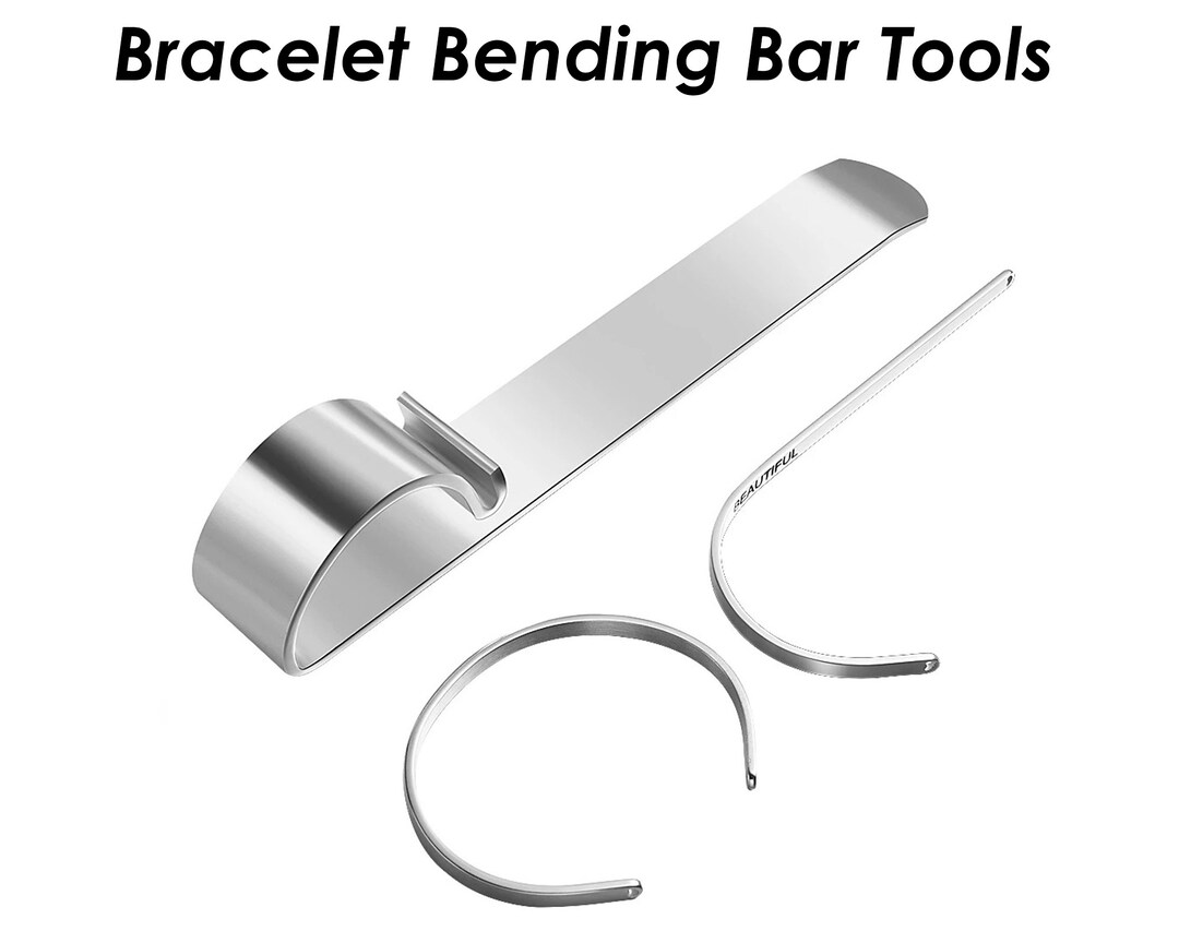 Bracelet Bending Bar for Forming Strips Into Cuff Bracelet, Bracelet ...