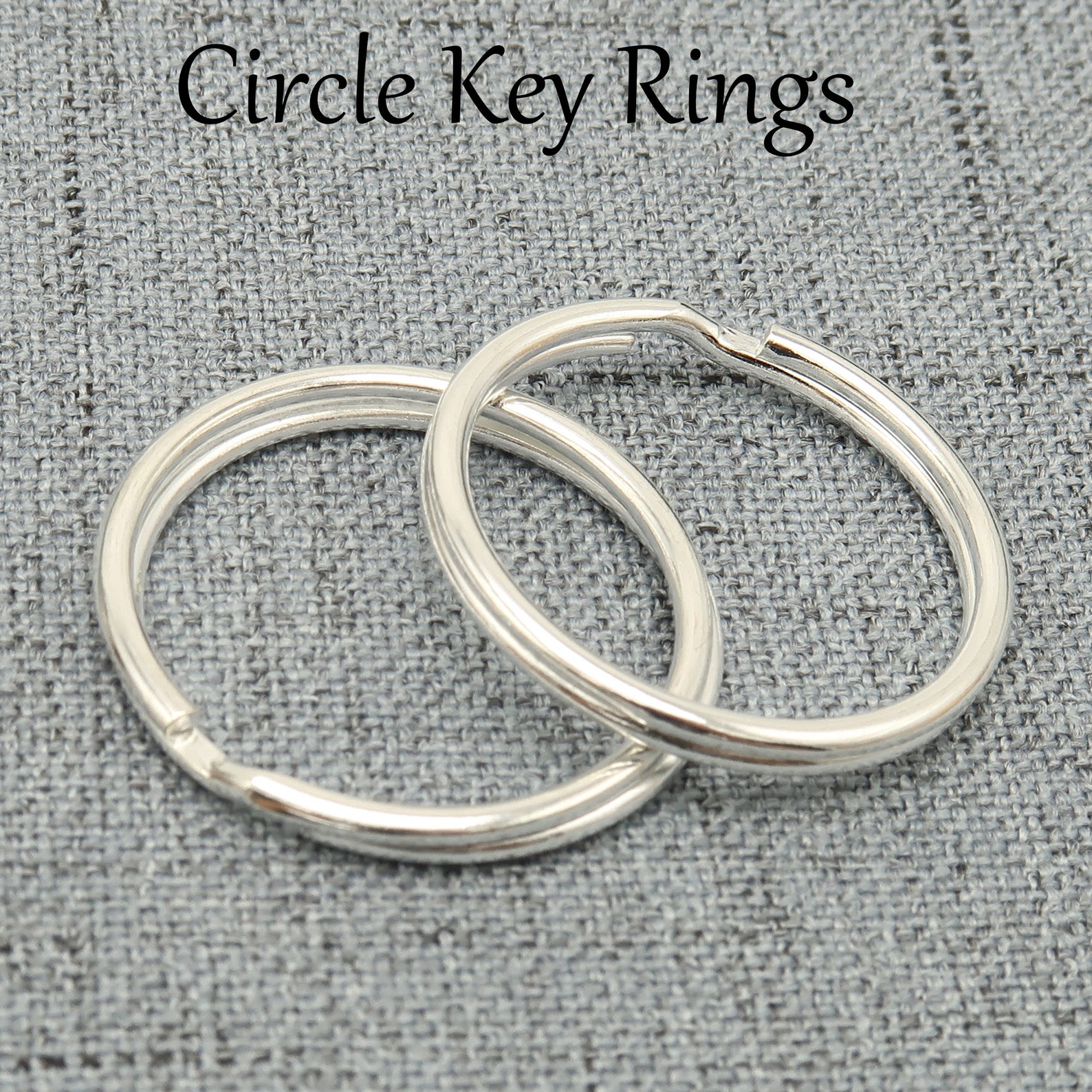 25mm Circle Key Ring, Round Key Rings, Wholesale Key Chain Supplies ...