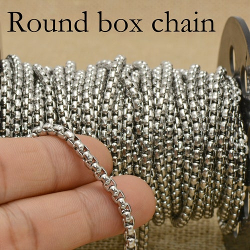 10 Feet X Stainless Steel Extender Chain Bulk Wholesale - Etsy