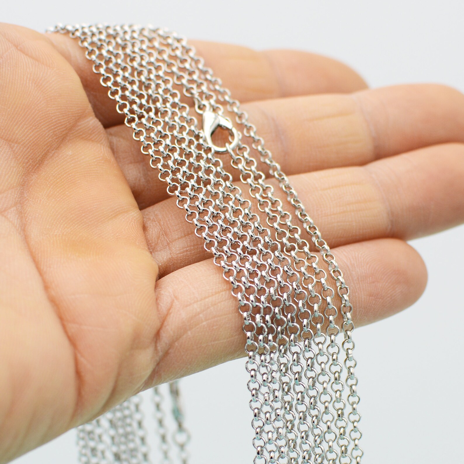 10/50 Bronze Necklace for Women 18 24 30 Inches Circle - Etsy