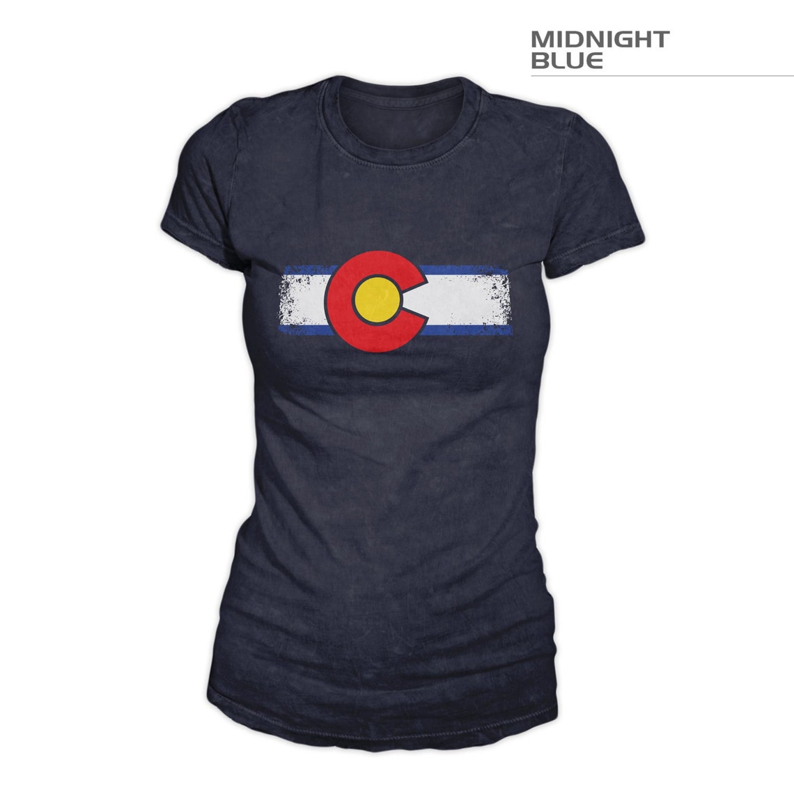 Womens Grunge Style Colorado Flag Shirt - Etsy