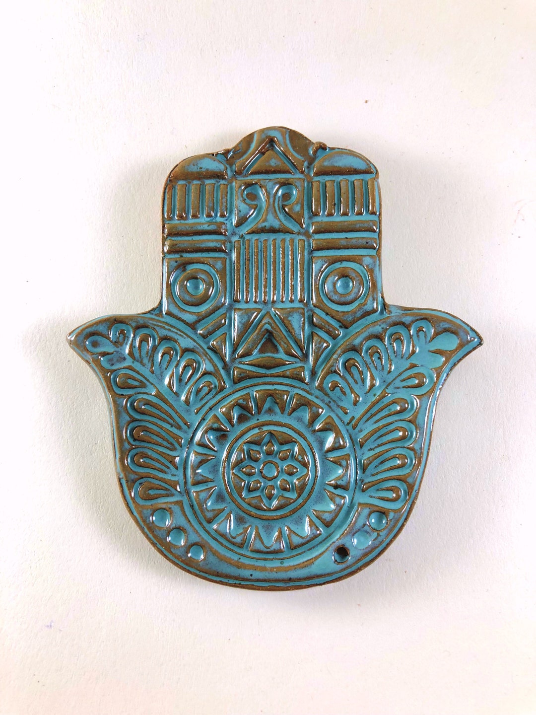 Hamsa Tile, Hamesh Tile - Etsy