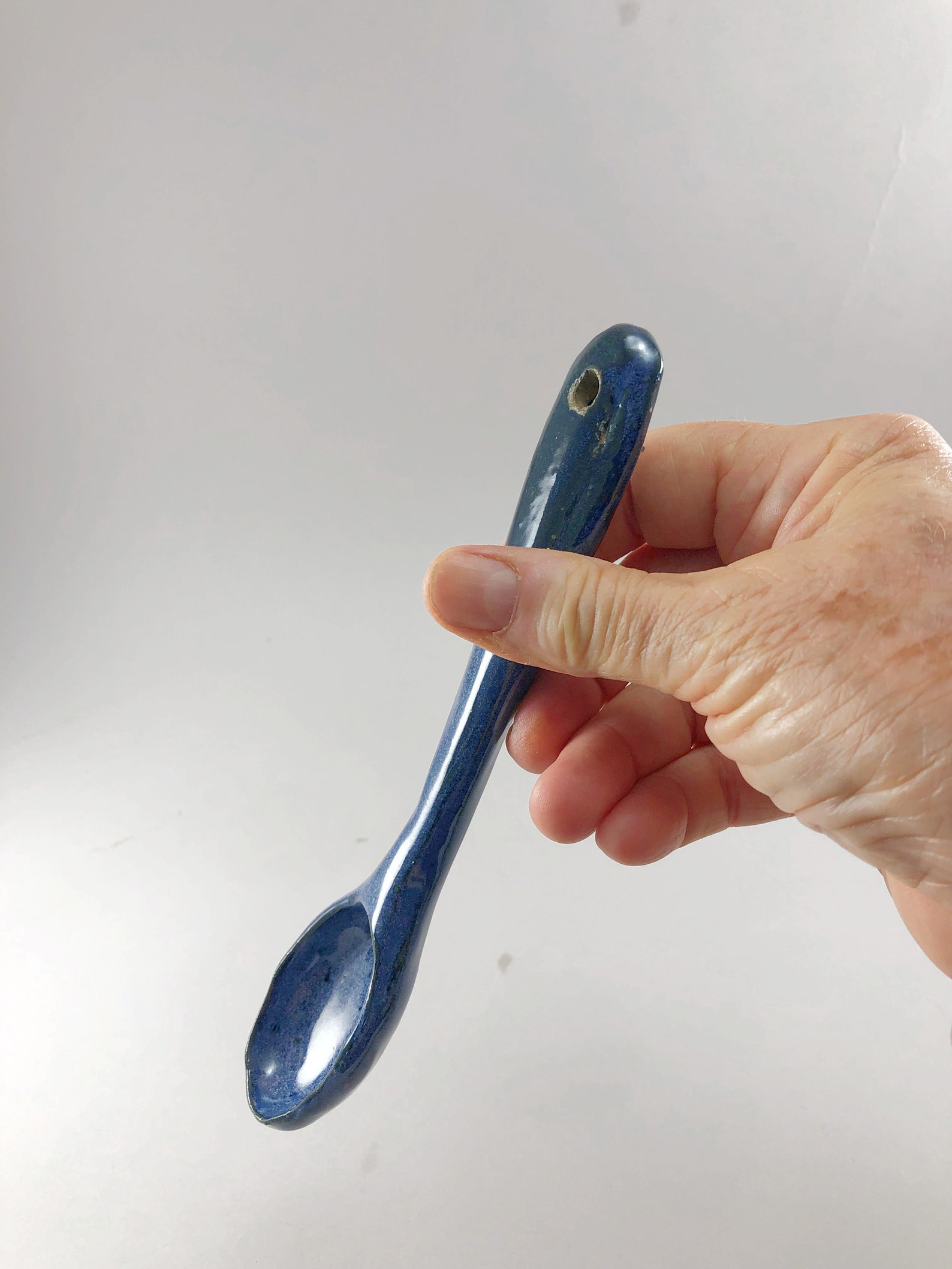 Stoneware Spoon in Your Choice of Colors - Etsy