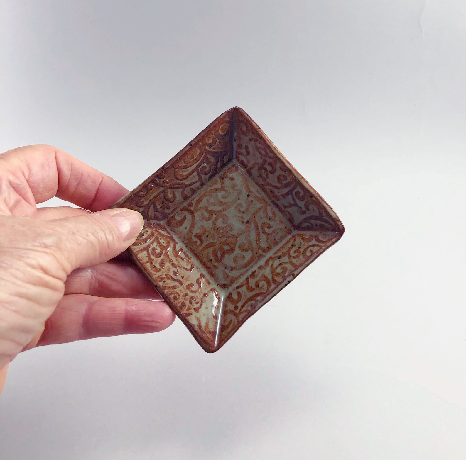 Small Square Dipping Saucer or Dish for Condiments in Your | Etsy