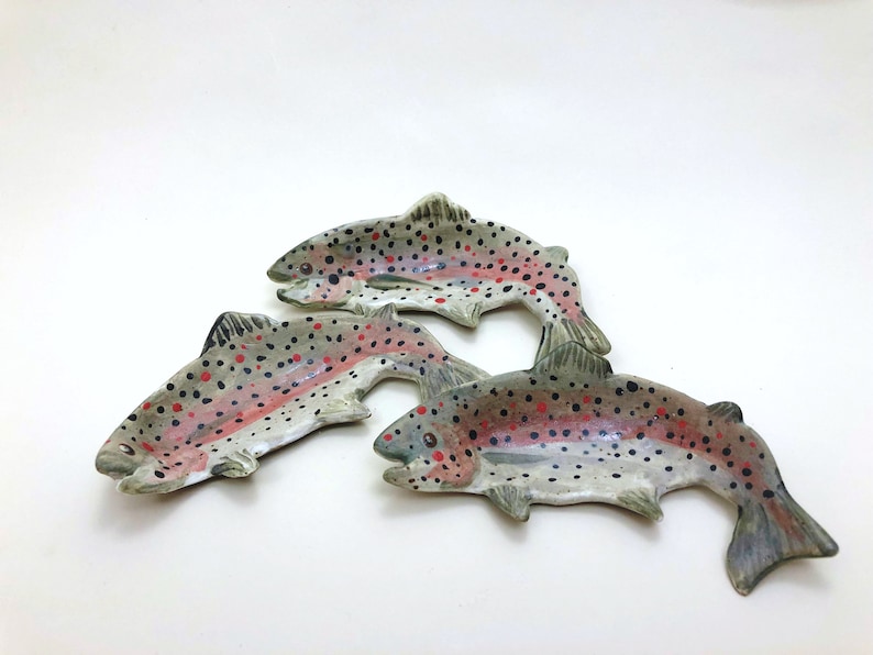 Trout Trinket Dishes - Etsy