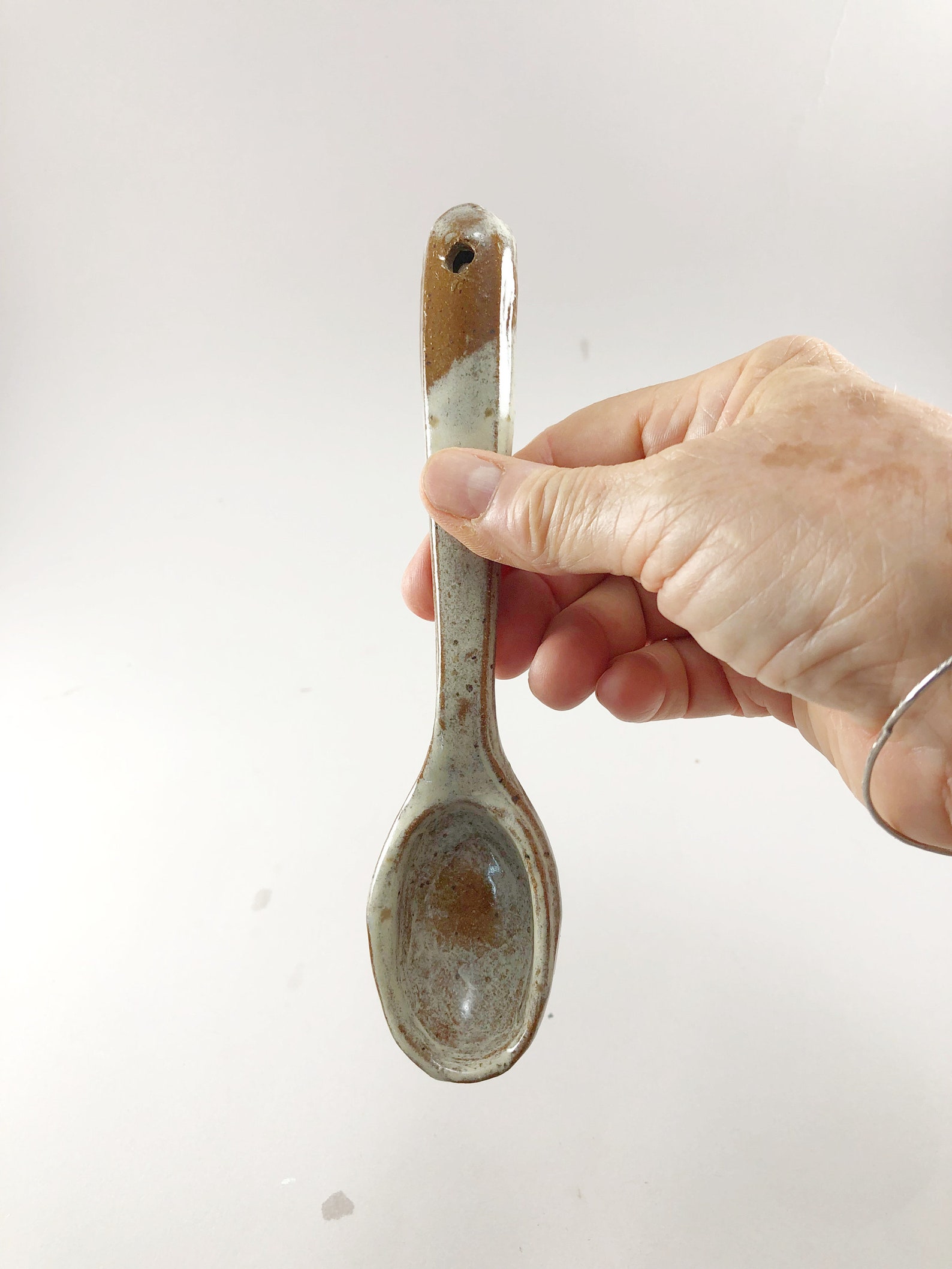 Stoneware Spoon in Your Choice of Colors - Etsy