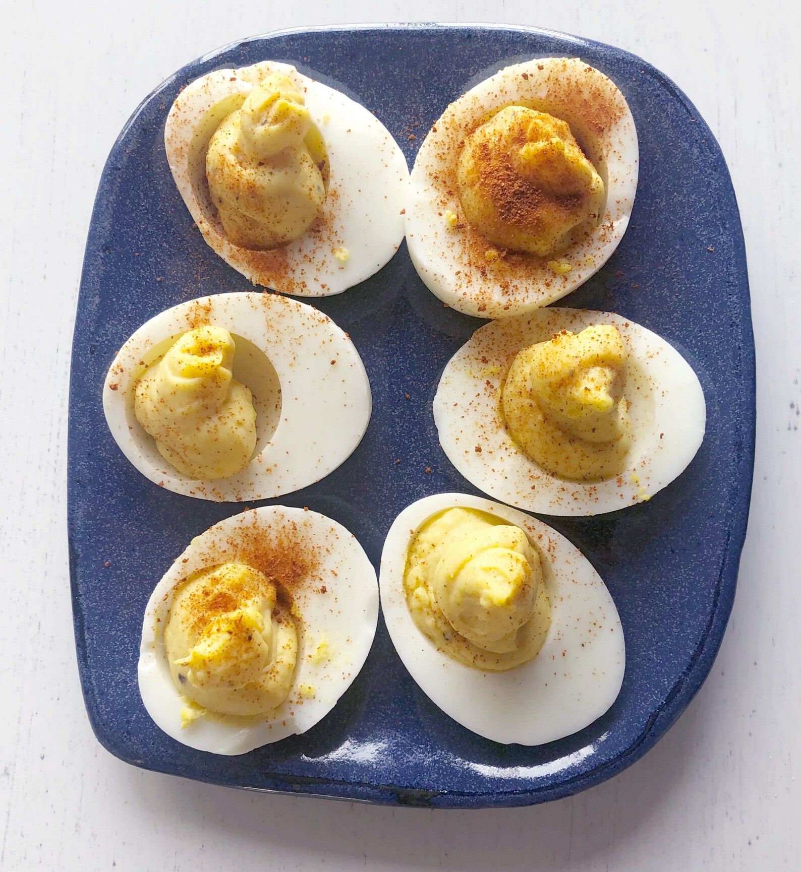 Deviled Egg Plate for 6 Deviled Eggs in Your Choice of Color - Etsy