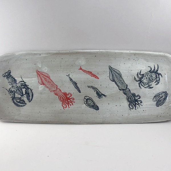 Sea Creature Plate - Etsy