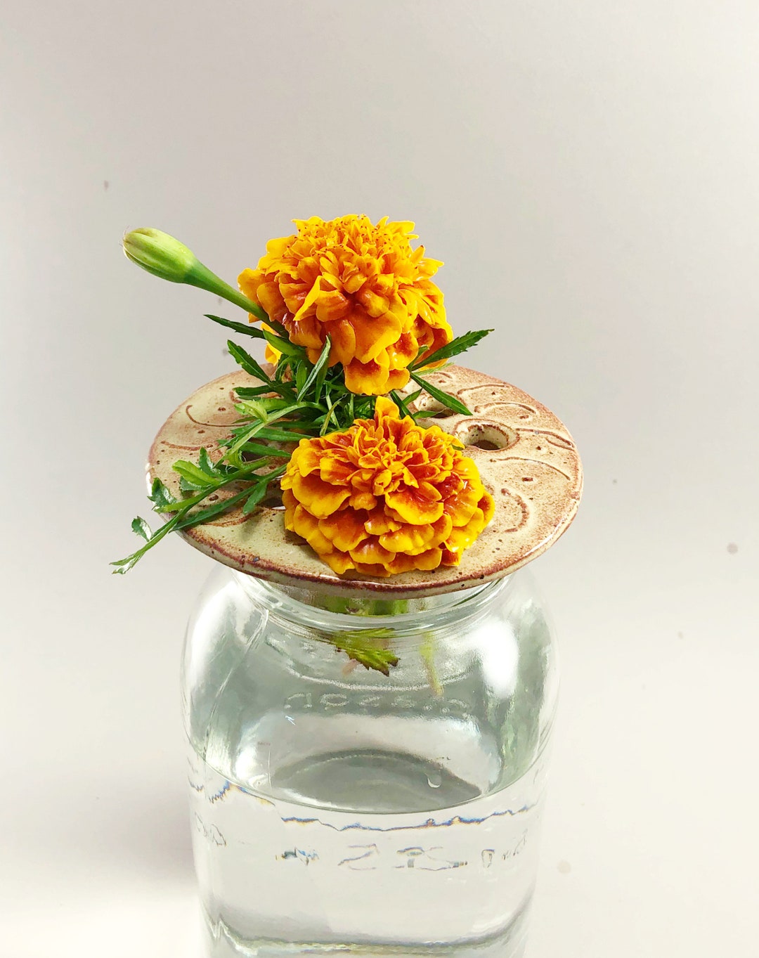 Large Flower Frog for a Quart Mason Jar - Etsy
