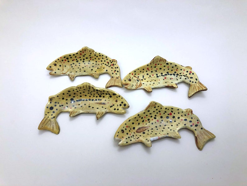 Trout Trinket Dishes - Etsy